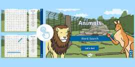 Interactive World Animal Day Puzzle (teacher made) - Twinkl