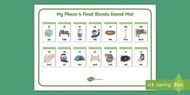 Phase 3 Phonics Sound Mat (teacher made)