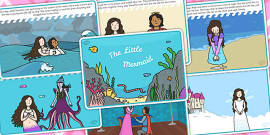 The Little Mermaid Story Sequencing (teacher made)