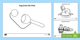 FREE! - Toy Box Colouring | Colouring Sheets (teacher made)