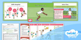 Move PE Baseball Lesson Plan Template (teacher made)