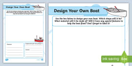 Features of a Boat - Labelling Activity | Boats & Transport