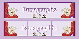Concluding Paragraph Display Poster (teacher made) - Twinkl