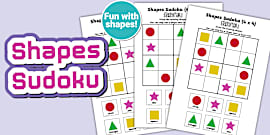 3D Shape Sudoku