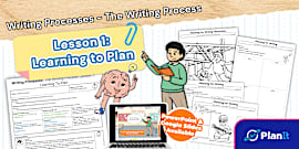 Writing Process Lesson Plan | Year 3-6 Primary Resources
