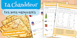 Activité de tri de phonologie - le son t et k