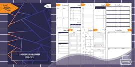 Teacher Planner Academic Year 2022-2023 (teacher made)