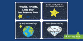Twinkle, Twinkle, Little Star Pattern Tracing Activity