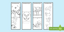 FREE! - Apollo Name Simple Colouring Bookmarks - Twinkl