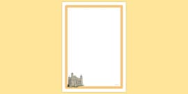 Eiffel Tower Page Border | Page Borders | Twinkl - Twinkl