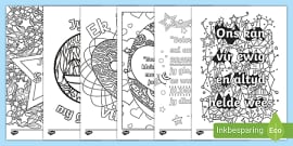 Somerklere Inkleur bladsye (teacher made) - Twinkl