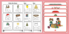 Christmas Shape Poetry - Short Christmas Poem for kids