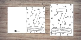 Birthday Card Templates | Educational Resources | Twinkl USA