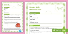 Jelly Recipe (teacher made) - Twinkl