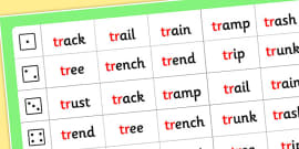 TR Board Game (teacher made)