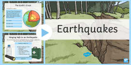 Earthquakes Science Board Game (teacher made)