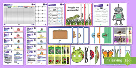Phonics Level 1 Week 5: Things I Like to Do Weekly Lesson Pack
