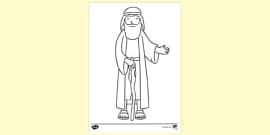 Jacob’s Ladder Colouring Page | Primary Resources | Twinkl