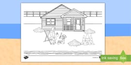 FREE! - Three Bears House Colouring | Colouring Sheet