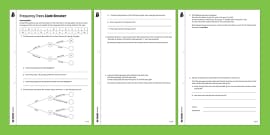 👉 Tree Diagrams Worksheet (Hecho por educadores) - Twinkl