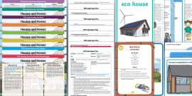 Houses and Homes KS1 Lesson Plan Ideas and Resource Pack - plan