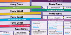Funny Bones Cards - Body Parts and The Human Skeleton