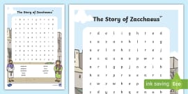 Zacchaeus the Tax Collector Bible Story PowerPoint - Twinkl