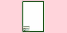 Shop Page Border | Page Borders | Twinkl (teacher made)