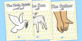 Holy Trinity Display Poster (teacher made) - Twinkl