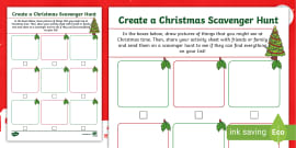 Super Bowl Scavenger Hunt Activity For Kids | Twinkl