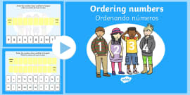 English/Spanish Numbers 0-20 PowerPoint - Spanish - Twinkl
