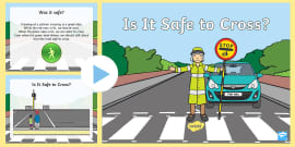 Safe Road Safety Crossing Sequencing (teacher made)