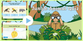 I Spy Jungle Animals PowerPoint Game (teacher made) - Twinkl