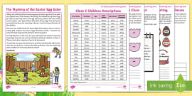 Easter Bonnet Mystery Phonics Problem-Solving Game