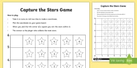 Coordinates and Area Island Game (teacher made)