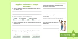 My Identity Worksheet - Inclusion - Australia - Twinkl