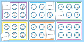 FREE! - Quarter Past Time Bingo (teacher made)