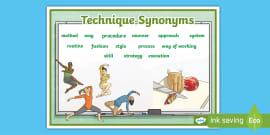 List Synonyms Word Mat (teacher made) - Twinkl