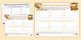 Making a Toasted Cheese Sandwich Sequencing Cards - Twinkl