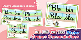 Cuadernillo | Mi libro | Grupo Consonántico Pl y Pr