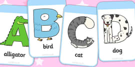 Capital Letter Flashcards (Teacher-Made)