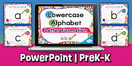 Interactive Magnetic Letters of the Alphabet PowerPoint