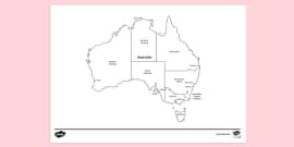 Free Colouring Page Australia | Colouring Sheets