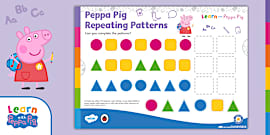 👉 Peppa Pig: Counting to 10 Activity Sheet