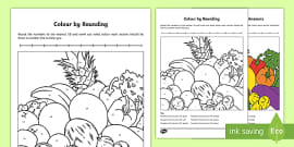 Rocket Rounding to 10 Worksheet - Year 4 Rounding Sheet