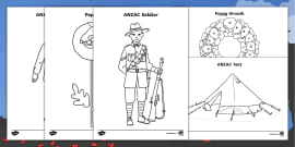 Poppy Anzac Art | Anzac Day | New Zealand ECE/Years 0 to 3