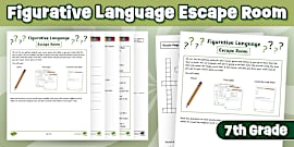 Figurative Language Escape Room | ELA | Twinkl USA