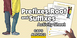 Prefix, Suffix, and Root Word Sorting Activity - ESL Spelling Resources