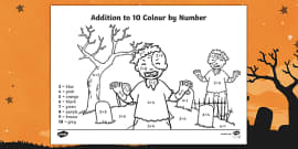 Halloween Addition Worksheets | Halloween Worksheets