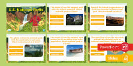 U.S. National Parks Flipbook for 3rd-5th Grade - Twinkl